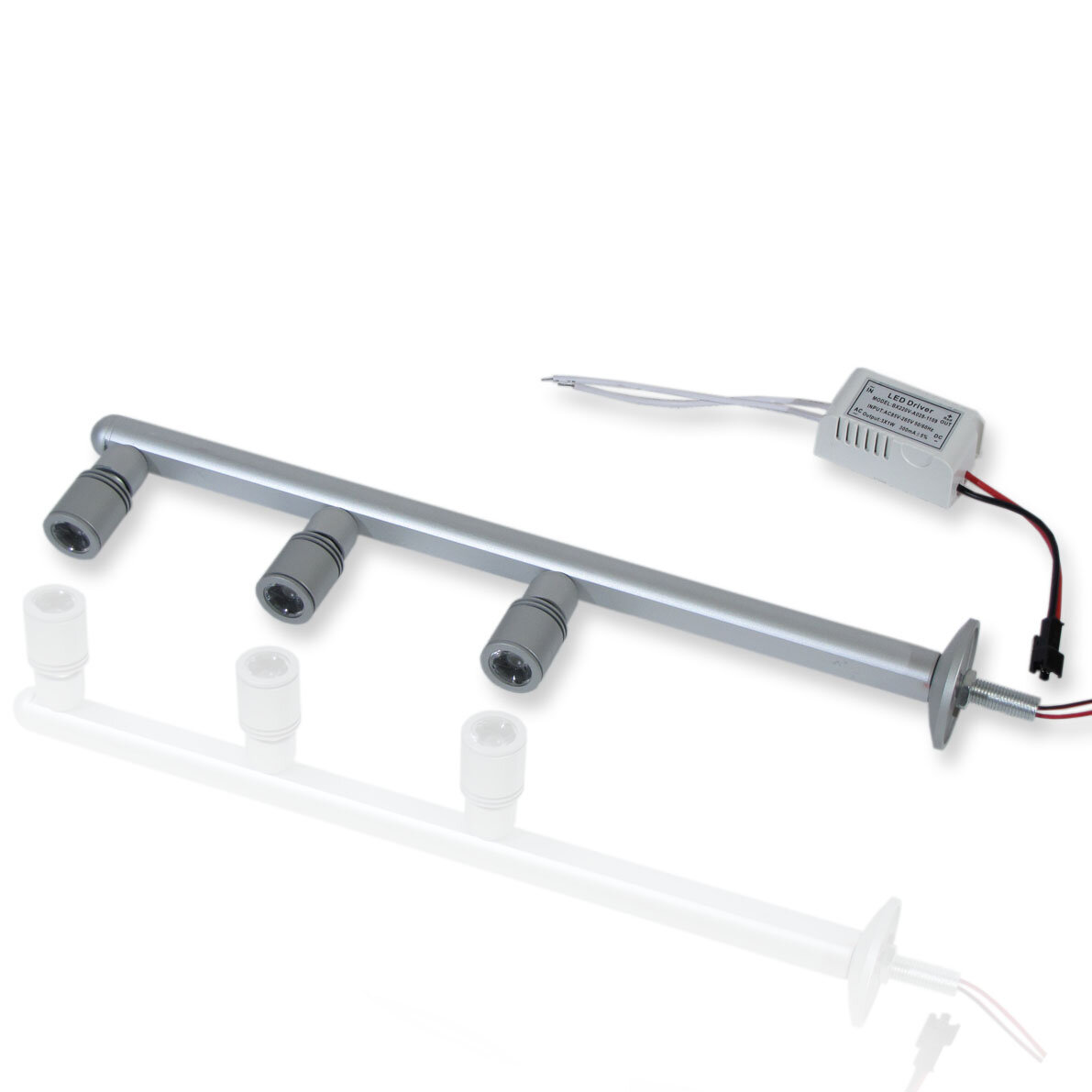 Светильник для подсветки витрин 3x1W 220V white CV2