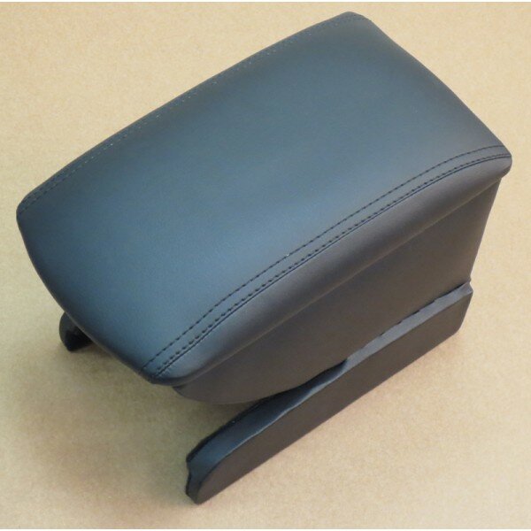 Подлокотник для автомобиля Skoda Octavia A5 черный, кожзам (12408)