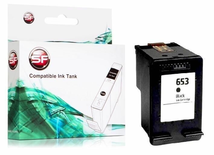 Картридж 3YM75AE для HP Deskjet 6000-ser/6075/6400-ser/6475 № 653 Black SuperFine