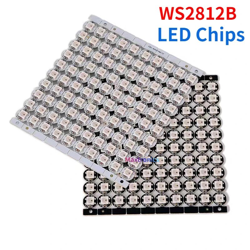 Светодиодный чип WS2812B Coolr 5В RGB 100pcs black