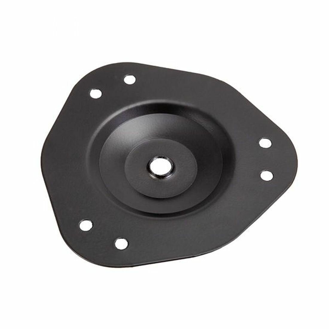 Крепление опоры d60 (блин), чёрный, М10