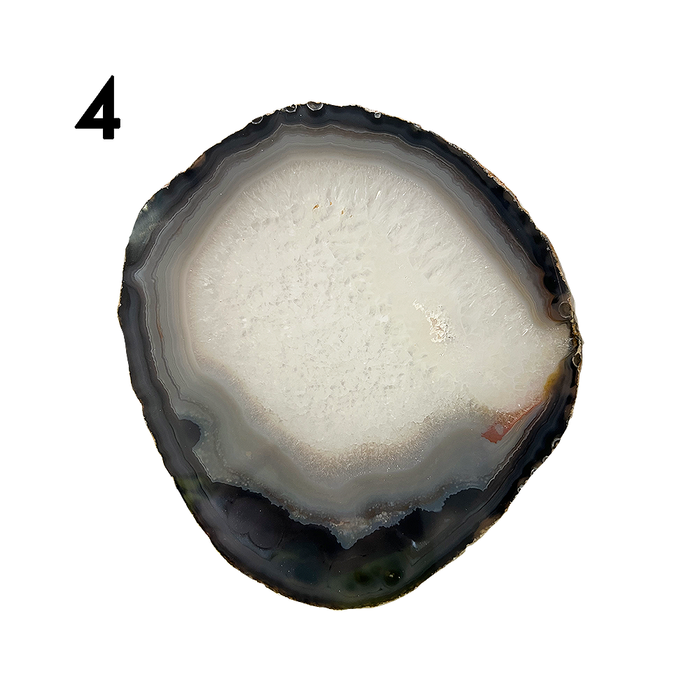 Velichenko Срез агата с натуральной каймой, 17х18,5 см