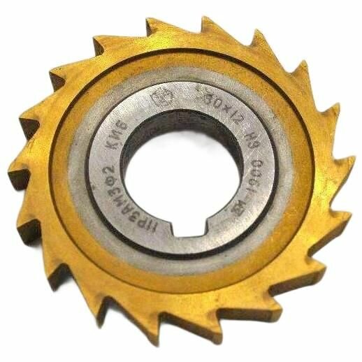 Фреза трехсторонняя 125х12х32 вставной нож Р6М5 z16