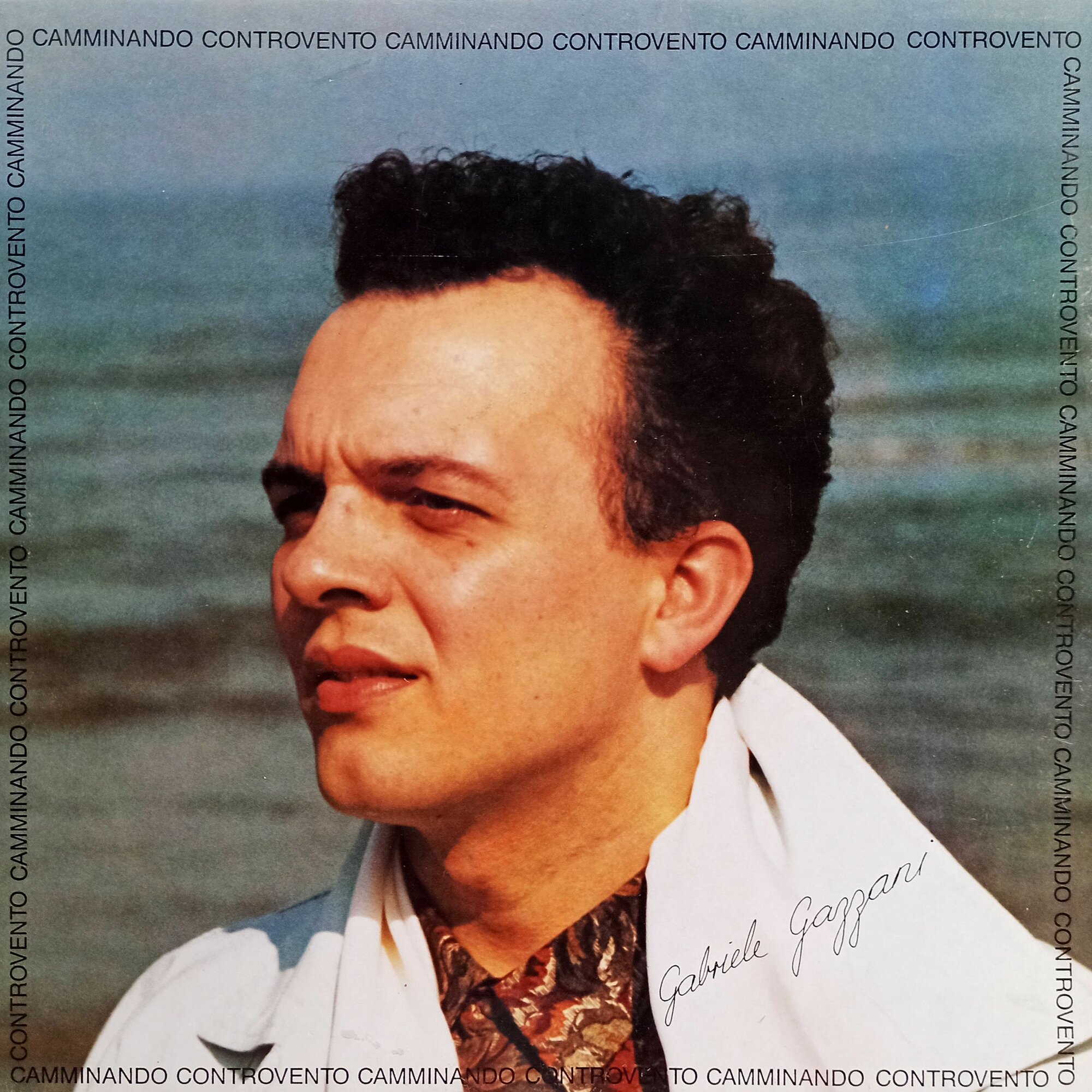 Gabriele Gazzani - Camminando Controvento. Итальянские Песни (Italy, 1986) LP, EX+, виниловая пластинка