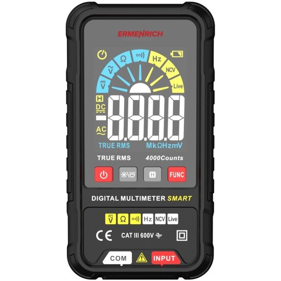 Мультиметр цифровой Ermenrich Zing TC14