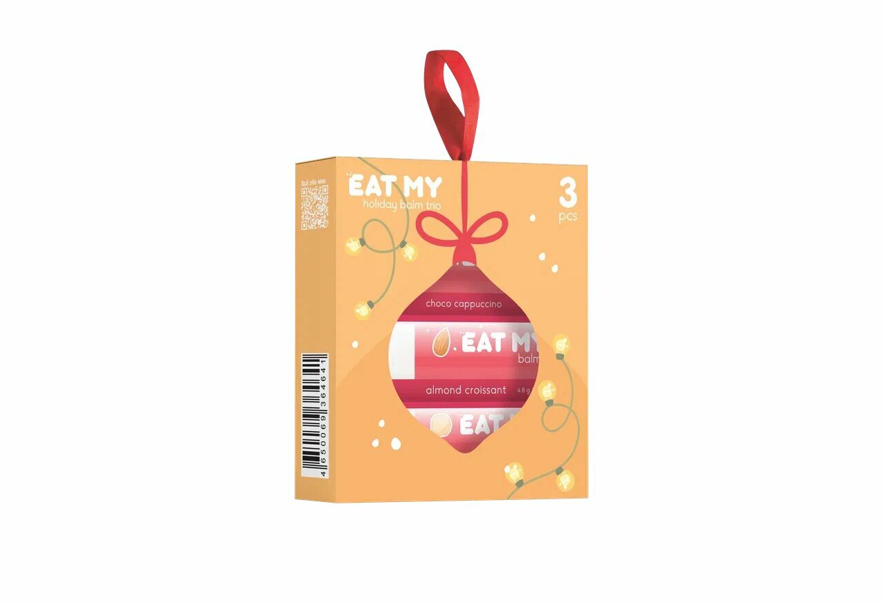 EAT MY набор бальзамов для губ "Теплые пожелания"