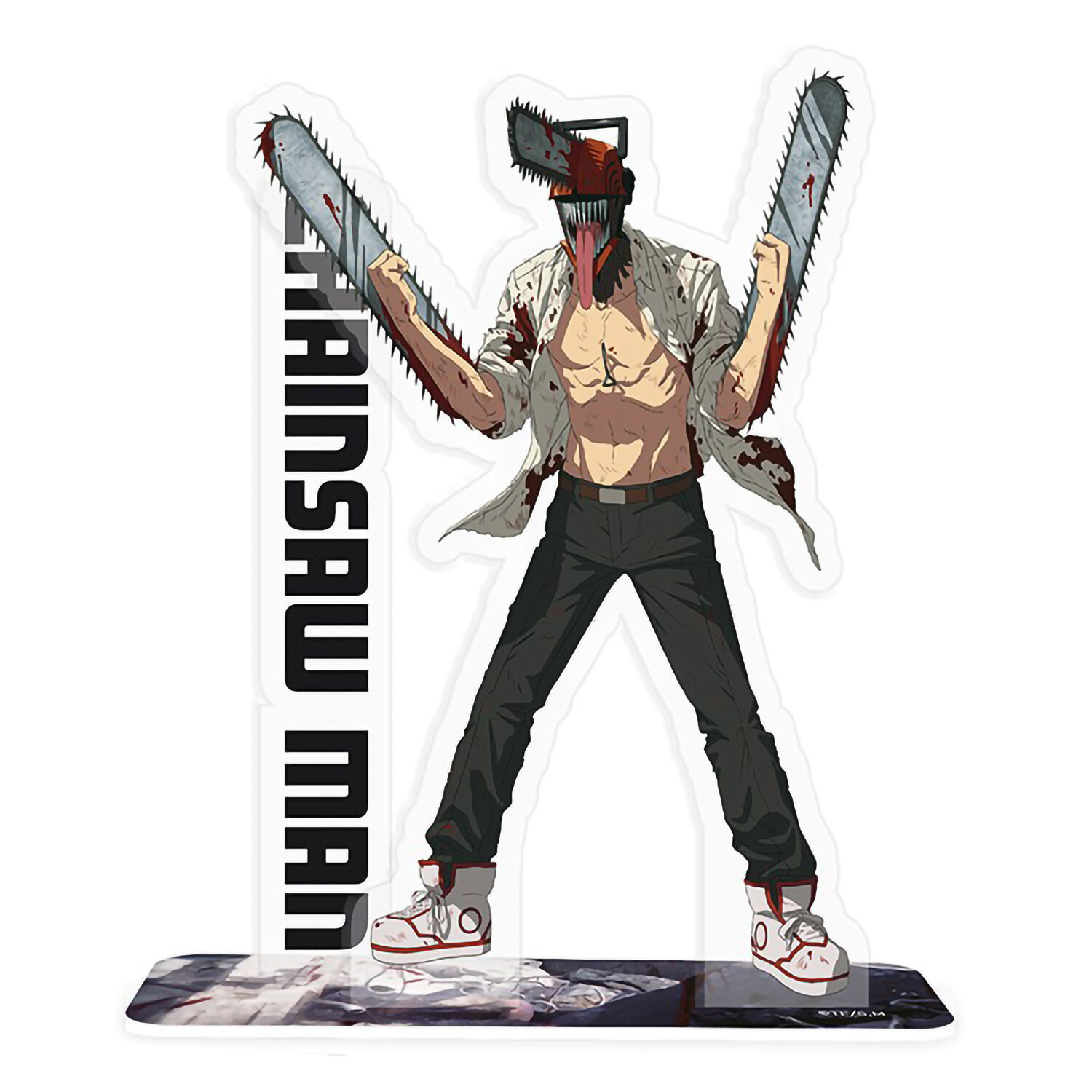 Акриловая фигурка Chainsaw Man ABYACF128 по мотивам аниме "Человек-бензопила"