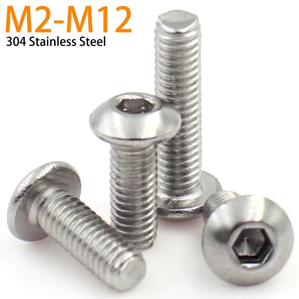 Винты М2-М12 из нержавеющей стали Zimir M8 (10pcs), 18mm