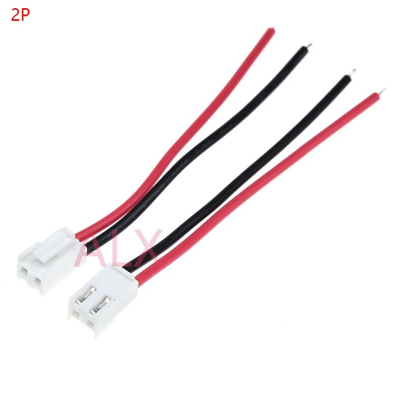 Кабели разъемы ALINSIN JST VH3.96 22AWG 20см 5Pcs, 30cm, 2P