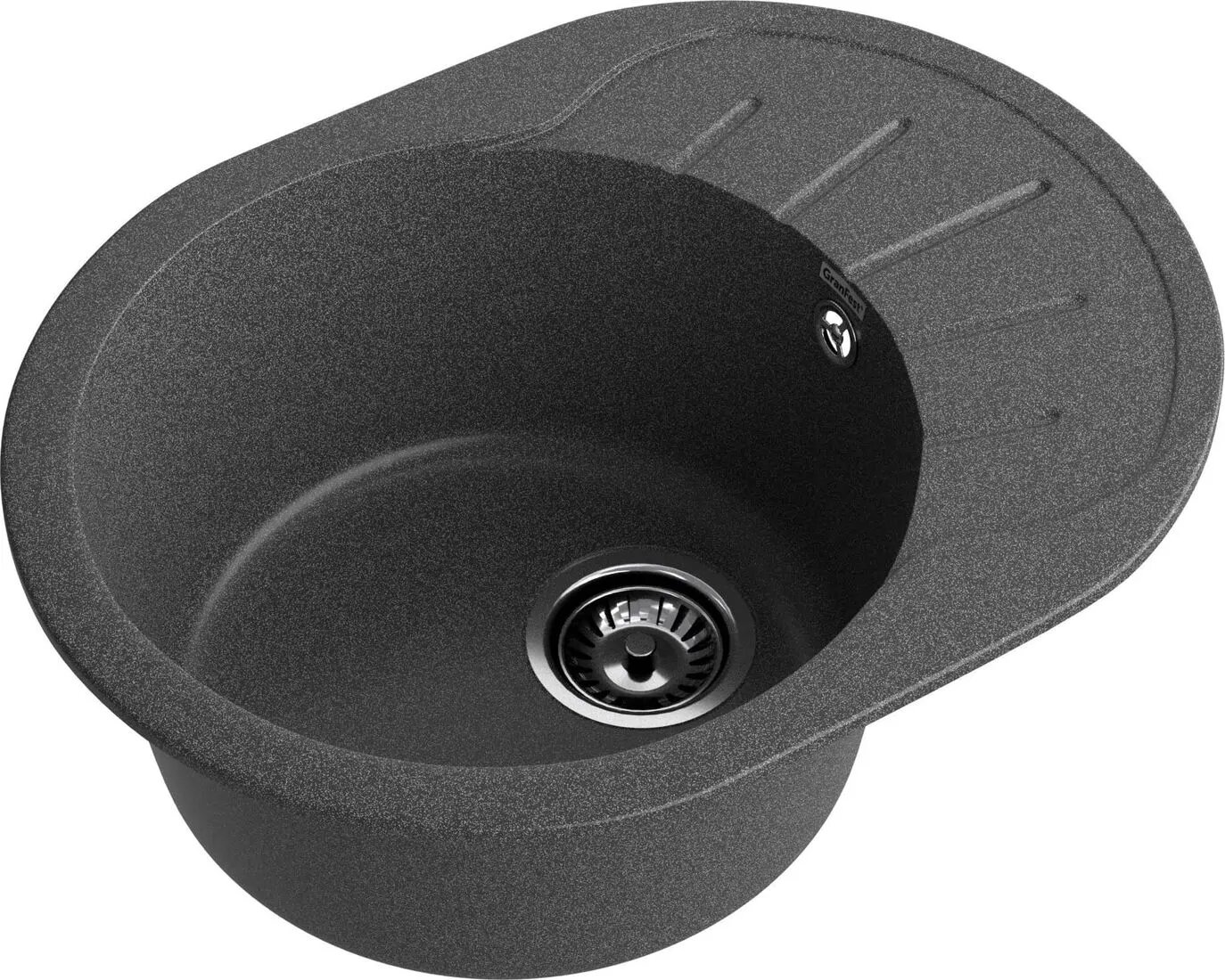 Мойка для кухни GranFest Rondo 45 см R-580L графит