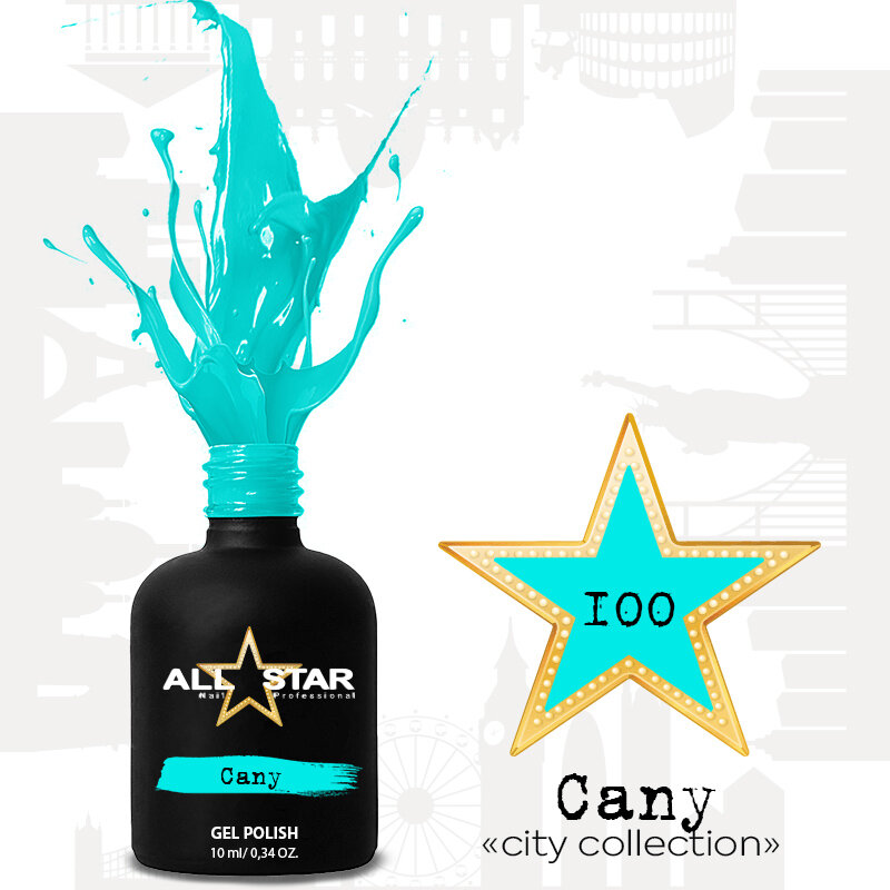 Гель-лак All Star №100 Cany, 10 мл