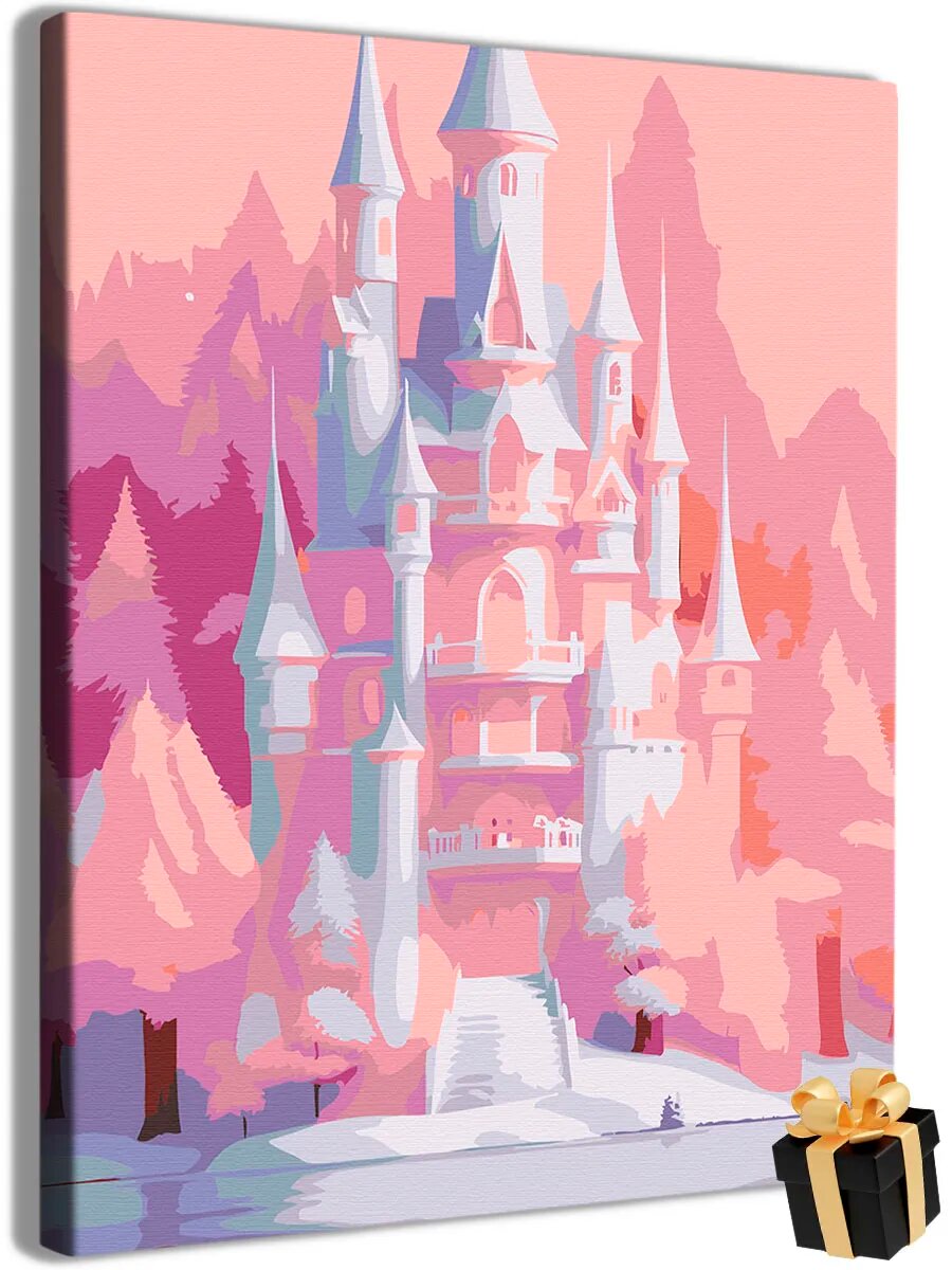 Картина по номерам замок