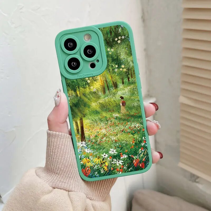 Мультяшный мягкий чехол для телефона с зеленой Зеленый, для iphone14pro(6,1 дюйма), T-Green TQ 7