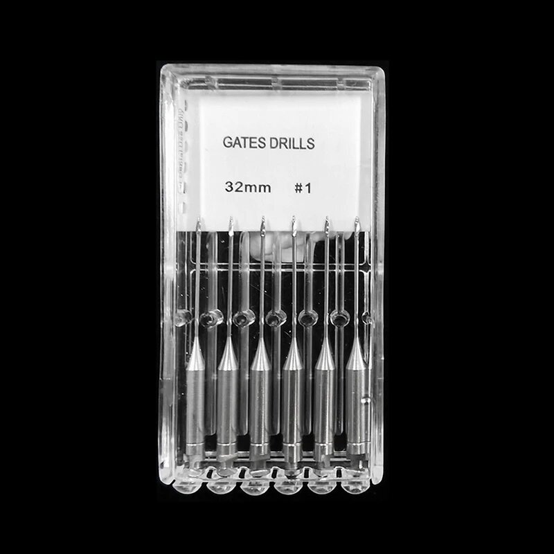 Эндодонтические инструменты Well CK из нержавеющей стали, набор из 6 шт, 28 мм, 32 мм Gate Drill 32mm 1