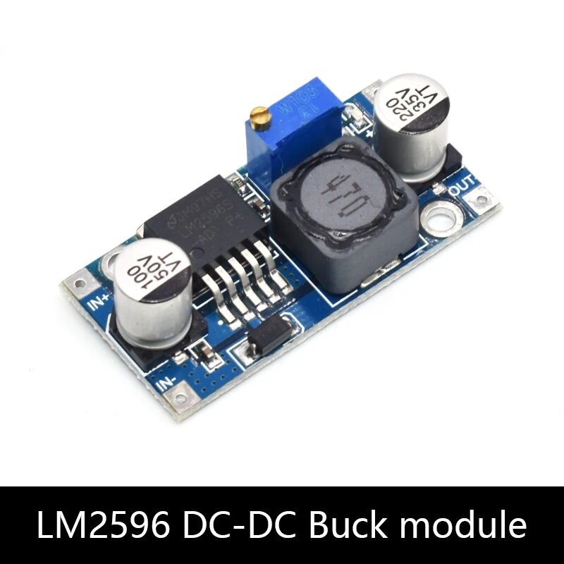 LM2596 DC-DC Buck модуль регулируемый, Color: LM2596-ADJ