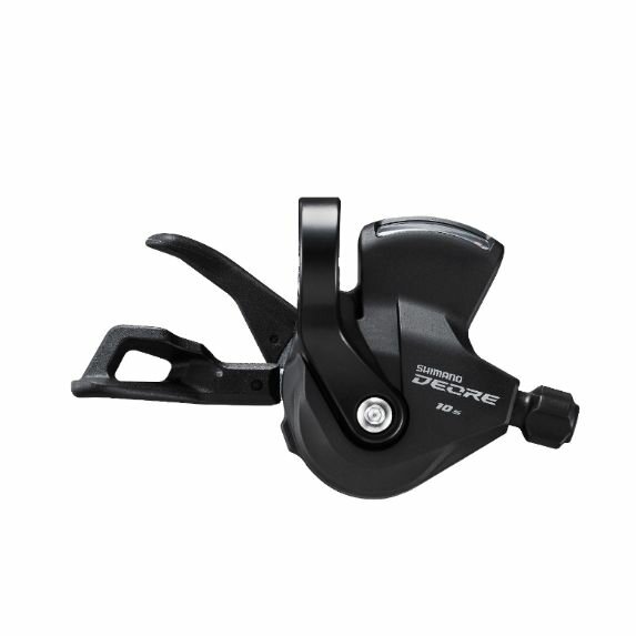 Шифтер Shimano Deore, M4100-R, прав, 10ск, на хомут, с индикатором, тр. 2050мм с SP41 1880мм