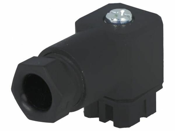 Разъем Hirschmann Electronics GmbH & Co KG G30W3F-SW, Разъем: квадратный, вилка на провод "мама" PIN: 4, луженые, IP65