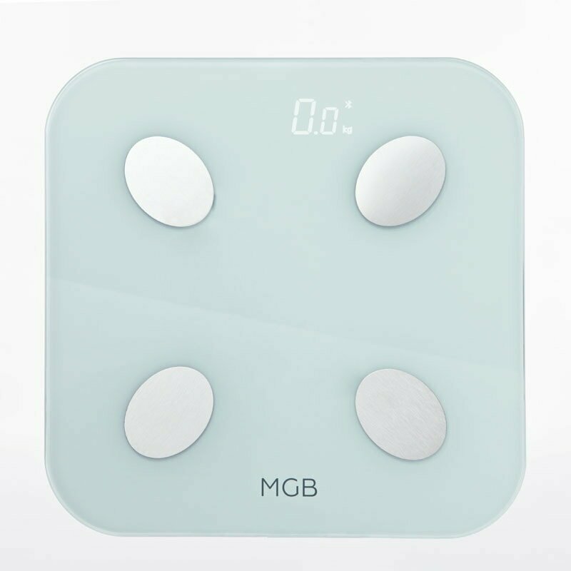 MGB/МГБ. Умные весы Body fat scale Glass Edition, цвет белый