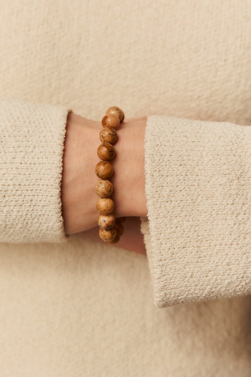 Жесткий браслет, яшма