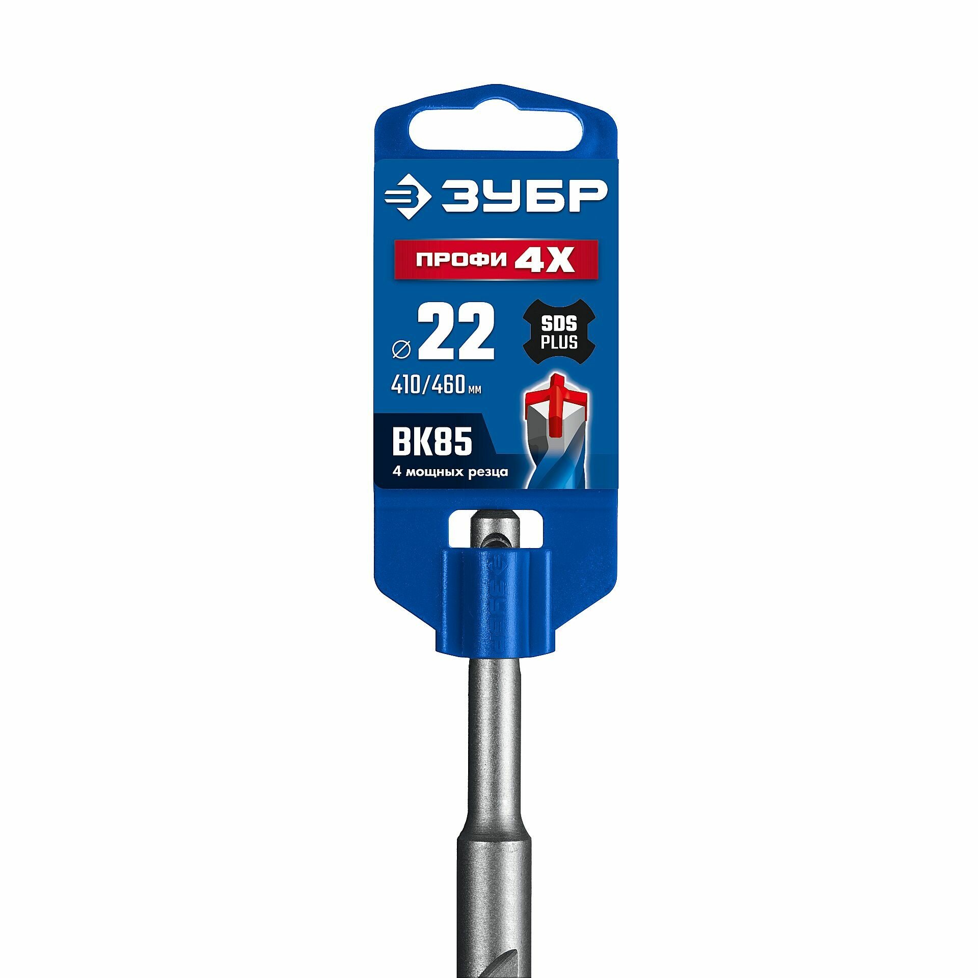 ЗУБР ПРОФИ-4Х 22x460 мм, SDS-plus бур (29313-460-22)