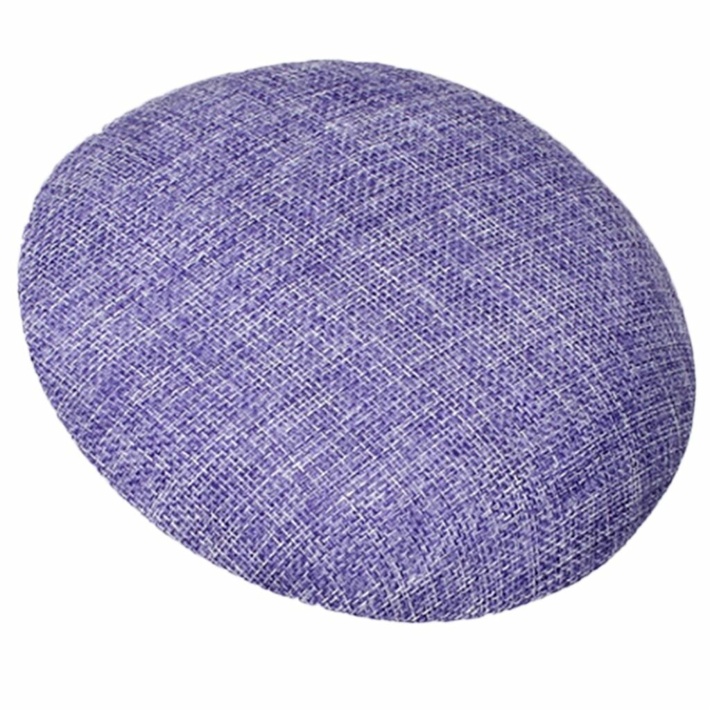 (1 верхняя часть) Круглая маленькая шляпа-цилиндр, аксессуары для поделок-светло-фиолетовый