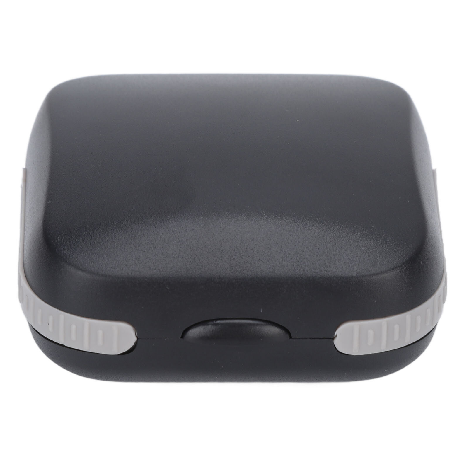 Hearing Aid Case Black ABS Simple Portable Waterproof Storage Box Accessory for Elderly