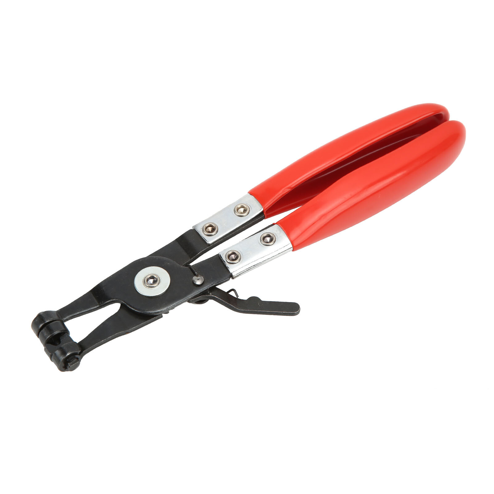 8,6-дюймовые прямые плоскогубцы для хомутов, инструмент для ремонта, кольцевой поворотный плоский хомут, снятие и установка.