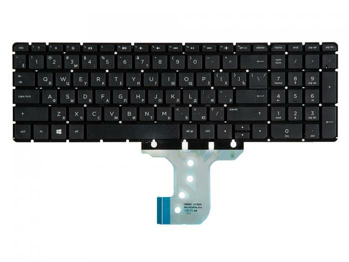 Клавиатура для ноутбука HP Pavilion 15-ac, 15-af, 250 G4, 255 G4