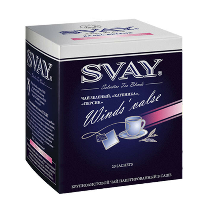Чай Svay Winds’ Valse (Вальс ветров), в пакетиках, 20шт