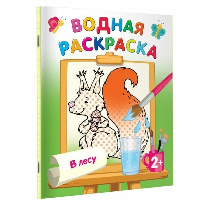 Водная раскраска АСТ В лесу. От 2 лет. Л. В. Двинина