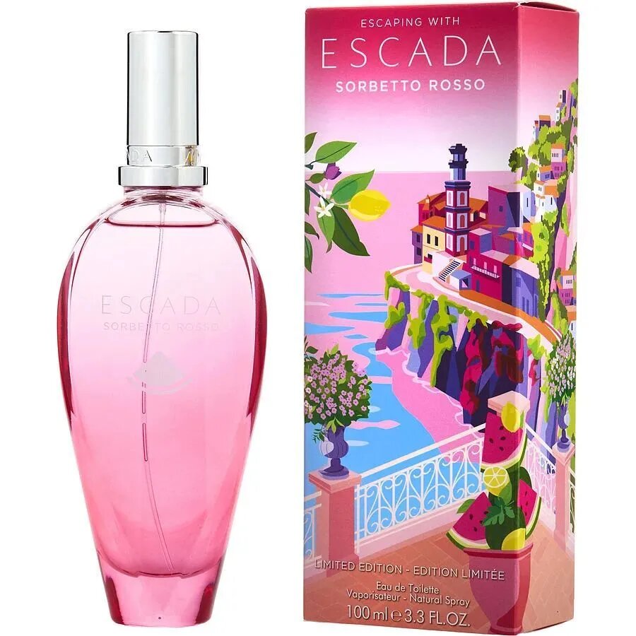 Escada Sorbetto Rosso Limited Edition женская туалетная вода 100 мл