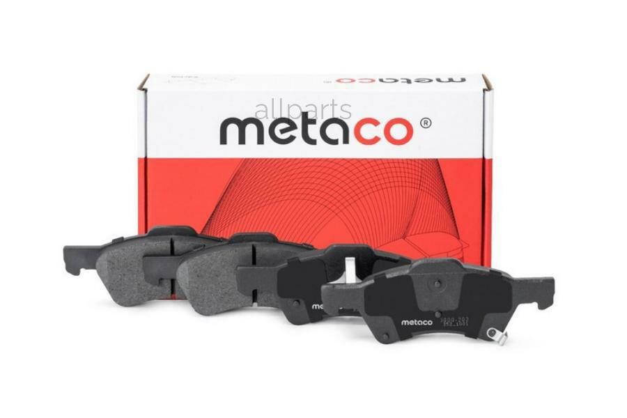 METACO 3000-202 Колодки тормозные передние к-кт Chrysler Voyager/Caravan (RG/RS) (2000-2008)