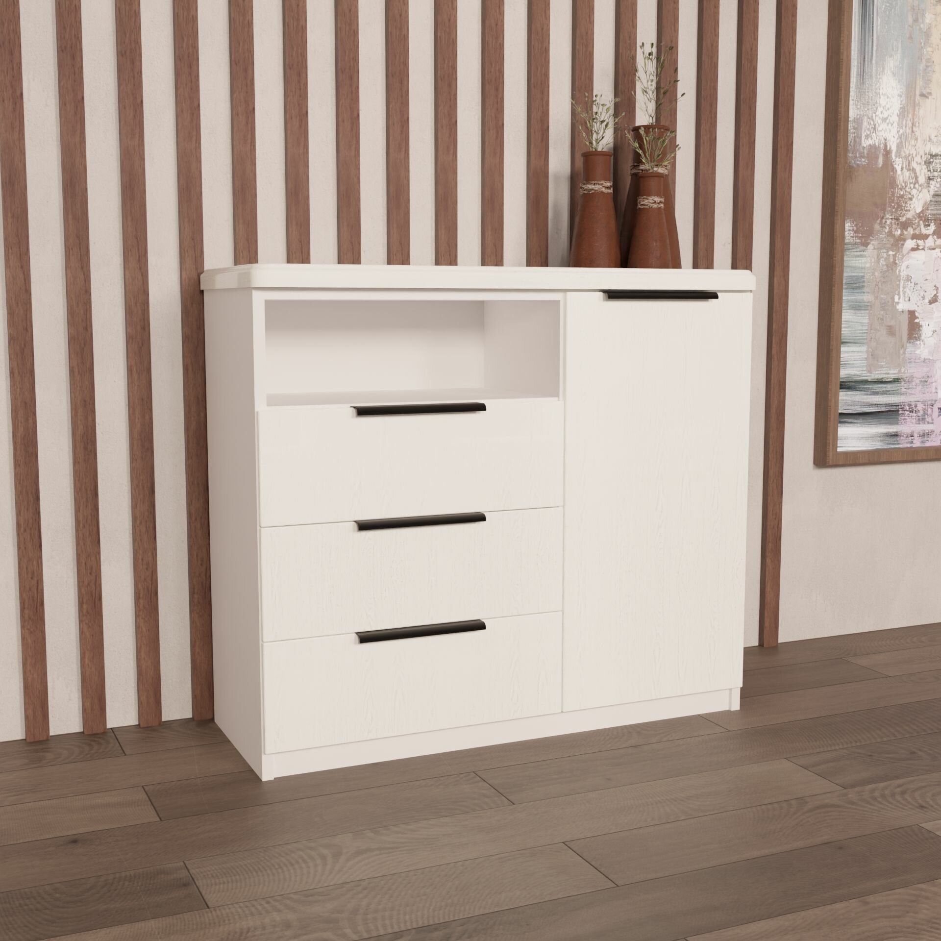 Комод 1000 Марта профильные ручки