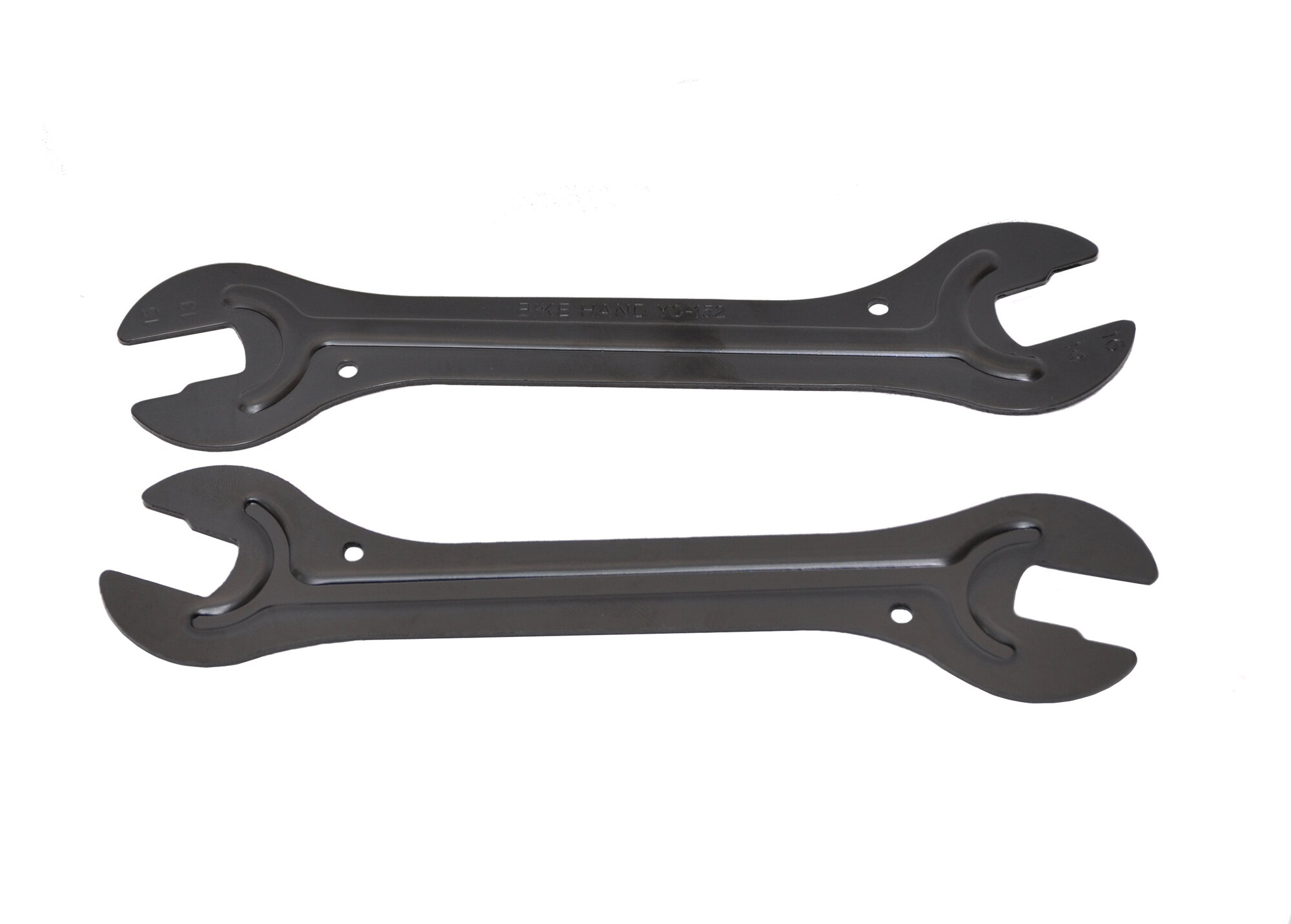 Захват для конусов втулок, конусные ключи BIKEHAND YC-152 13х14мм и 15х16мм (2шт), черные