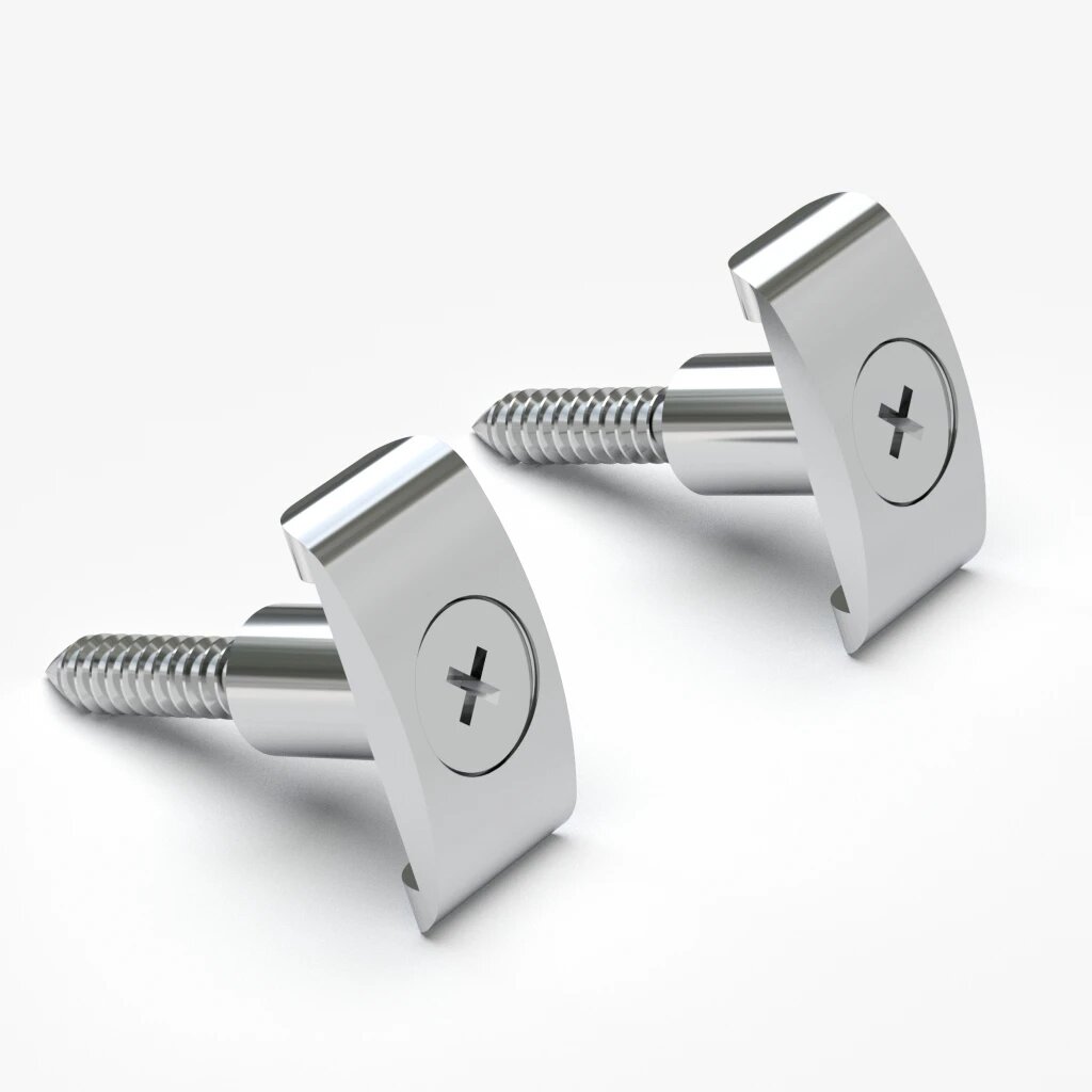 Фиксаторы гитарных струн (набор из 2 шт.) Запасная часть направляющей струны для электрогитар