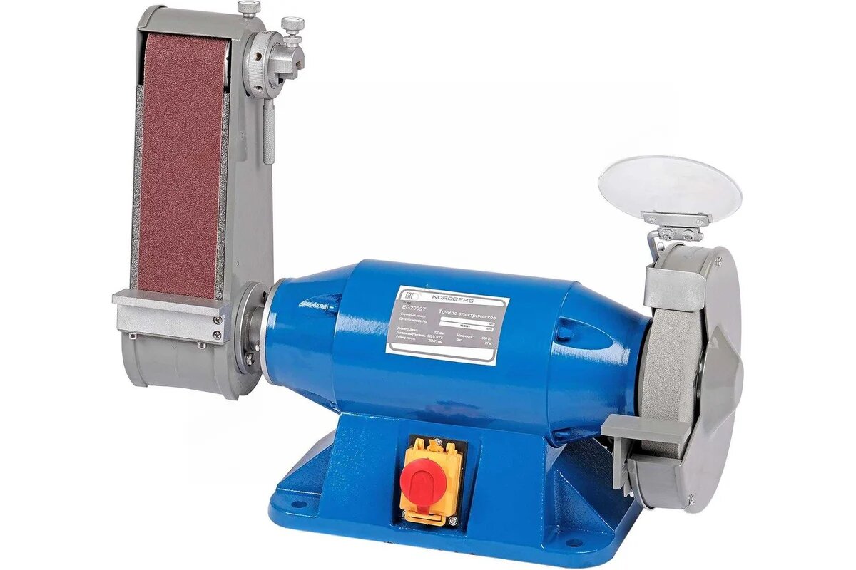 NORDBERG Заточной станок профессиональный диам. 200мм с шлифовальной лентой, 220В01-00001306 EG2009T