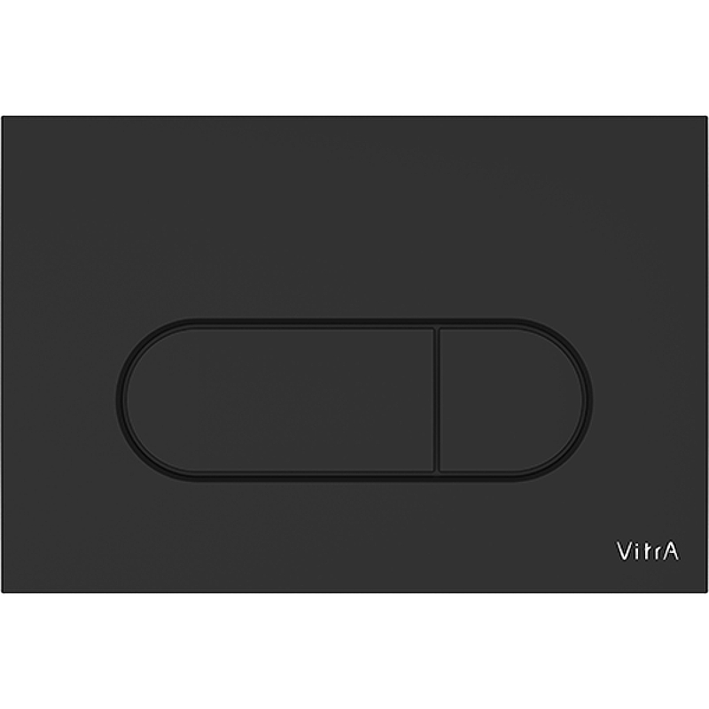 Панель смыва Vitra Root Round 740-2211 черный матовый