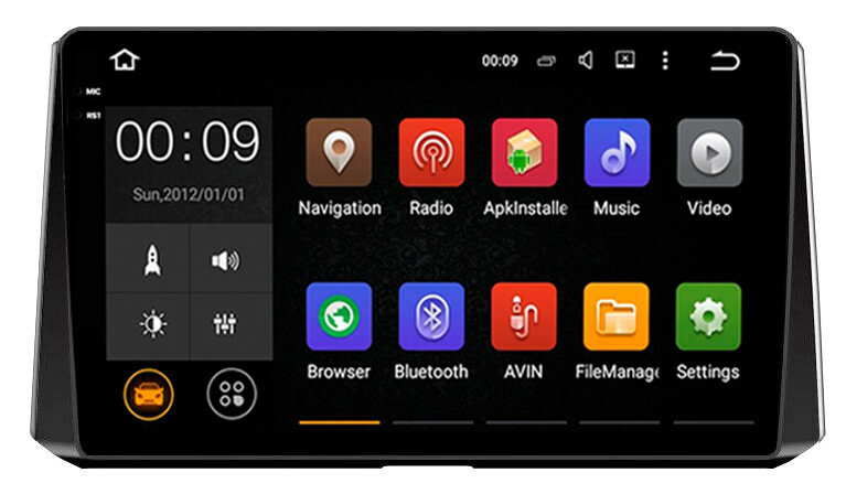 Штатные магнитолы Android AIROC 2K RX-1137