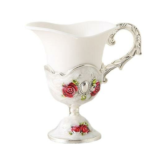 1 50 - миллиметровый винтажный керамический и металлический стакан для стрельбы, водка с ручкой саке бокал для вина может быть использован в качестве декоративного винного инструмента.