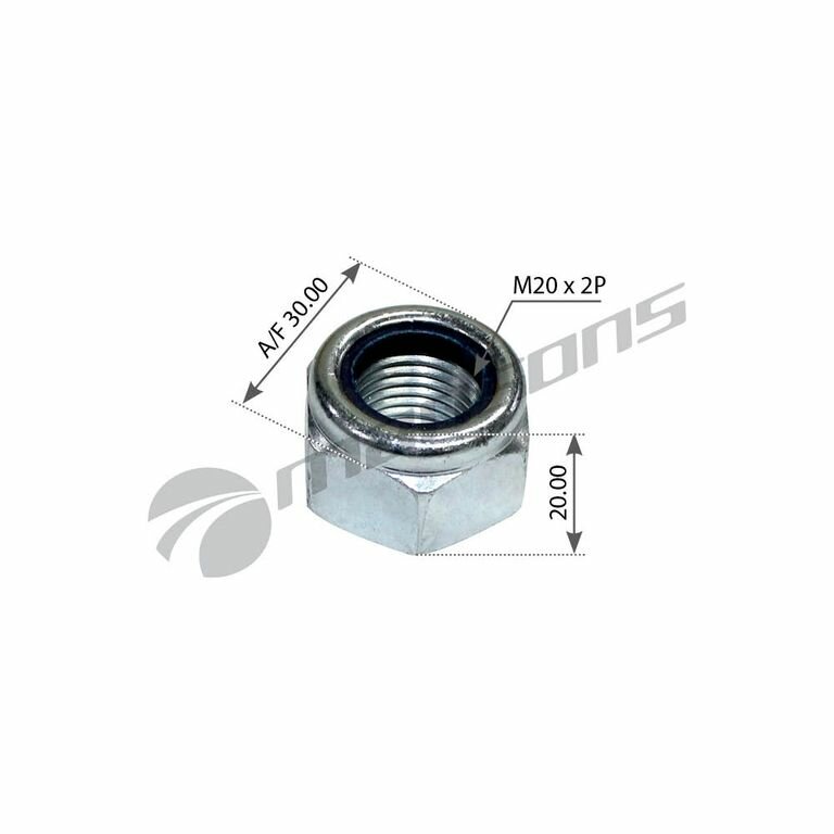 Гайка заднего пальца амортизатора для Шмитз арт NLN131 MANSONS