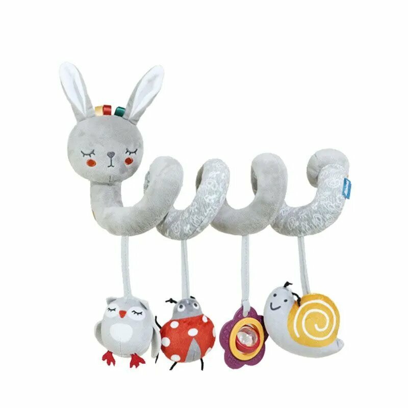Подвесные игрушки игрушка спираль пдвска на коляску грашка