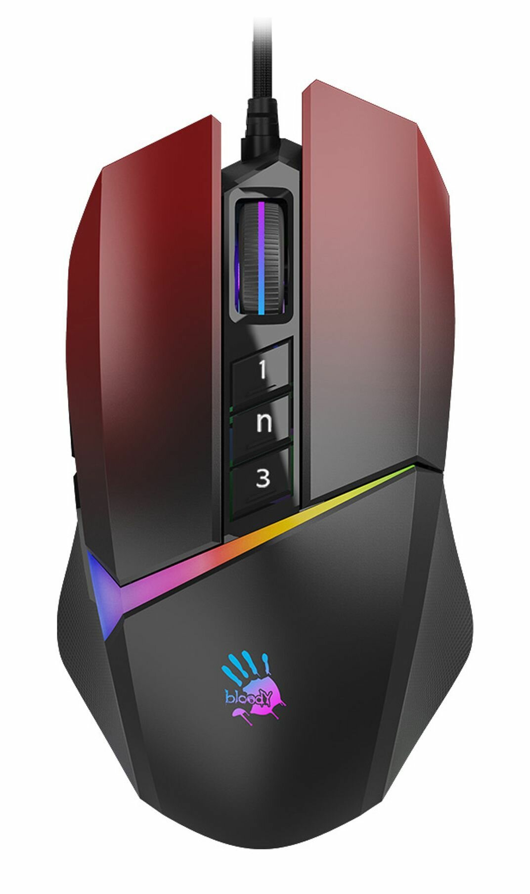 Игровая мышь A4Tech Bloody W60 Max Gradient Red (1405038)