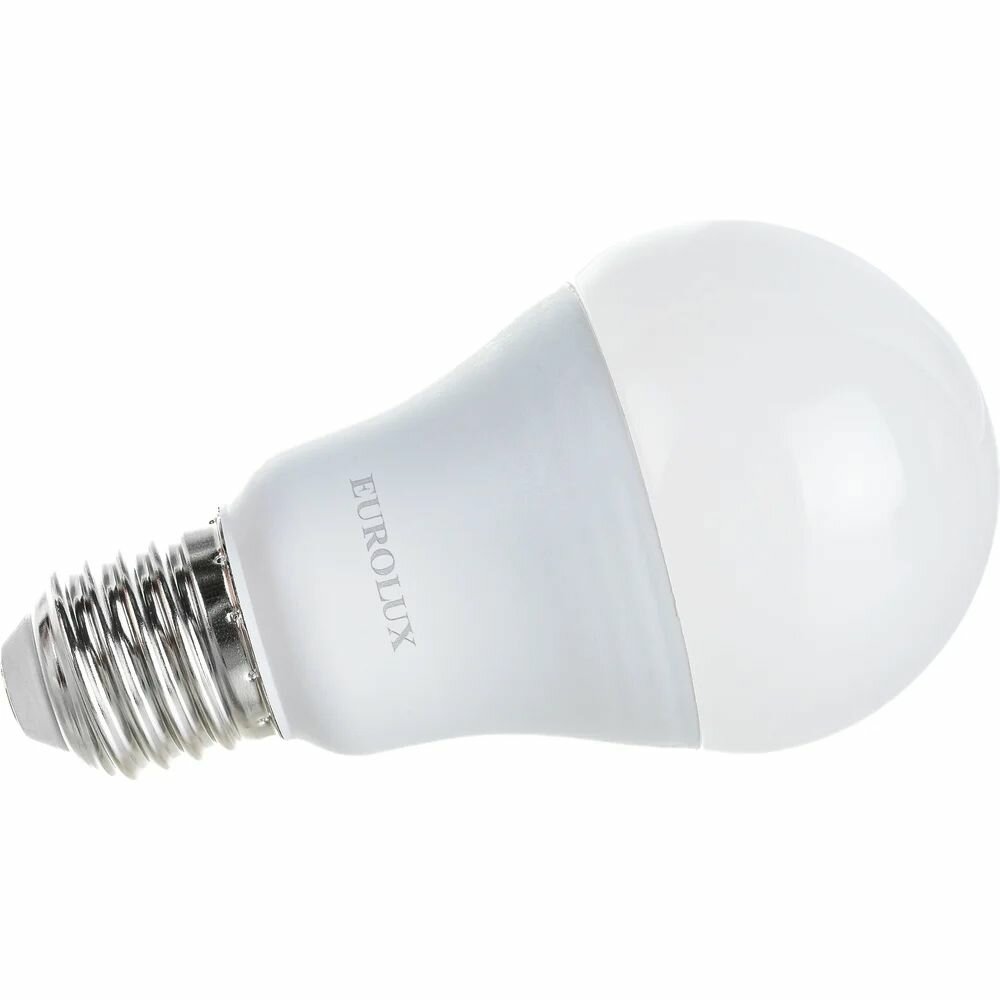 Светодиодная лампа Eurolux LL-E-A60-15W-230-2,7K-E27/груша, 15Вт, теплый белый, Е27 76/2/19