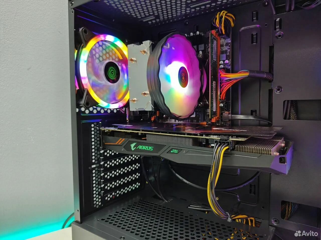Игровой ПК( Intel Xeon E5-2650V3 / AMD Radeon RX 580 (8 Гб) / RAM 16 ГБ / SSD 512 ГБ ) (Игровой компьютер / системный блок) — фото 1