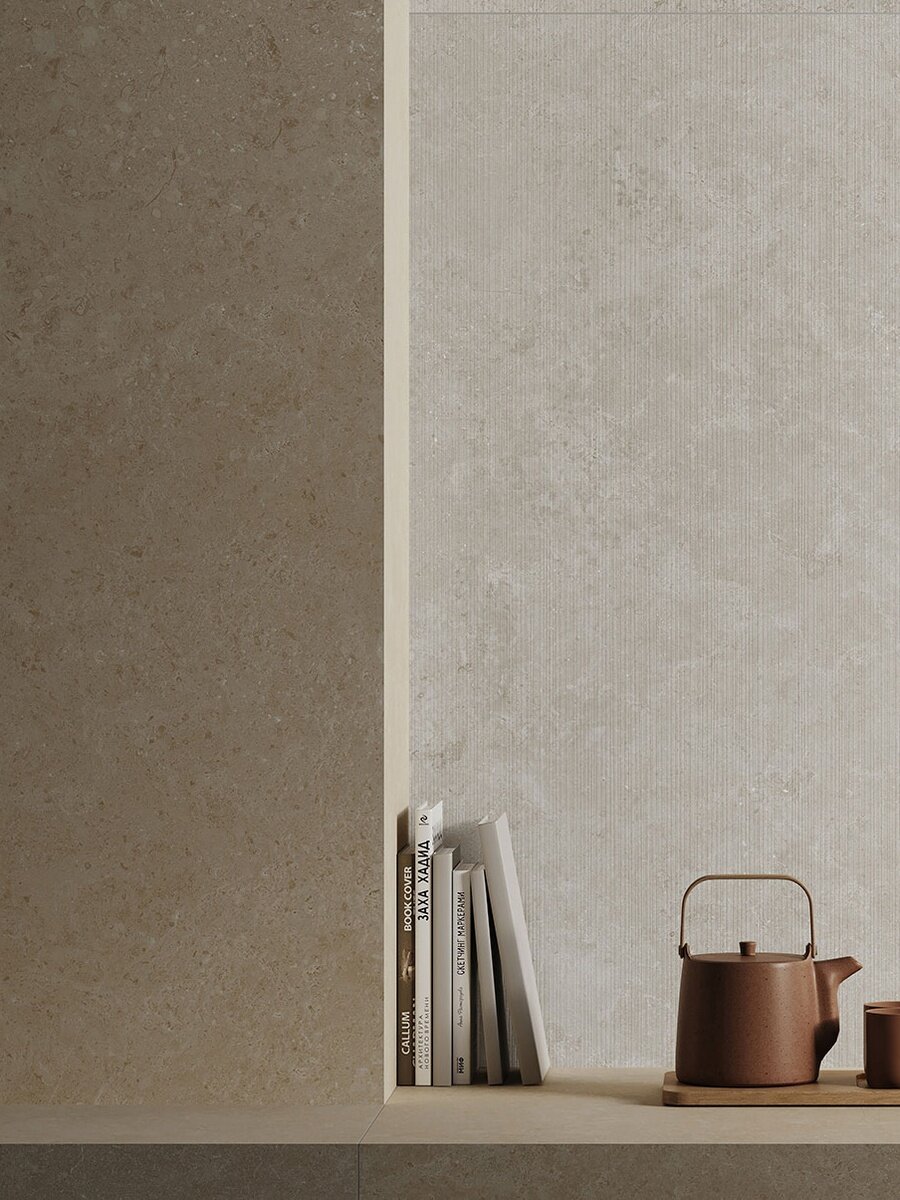 Керамогранит Navarti Batela Avorio Matt 60x120 156-031-3 бетон, под камень матовая морозостойкая