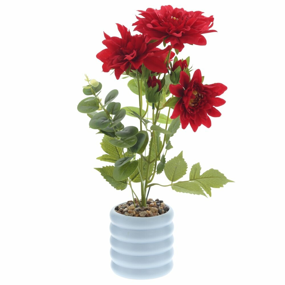 Цветочная композиция Георгин, 21х13х41 см KSM-815967