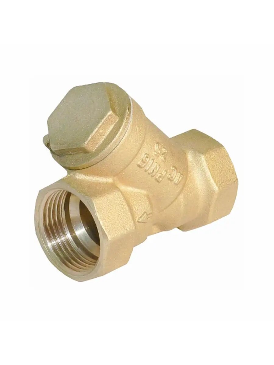 Фильтр сетчатый БАЗ, латунь, бронзового цвета, Ду 15, 1/2 дюйма, ячейка 500