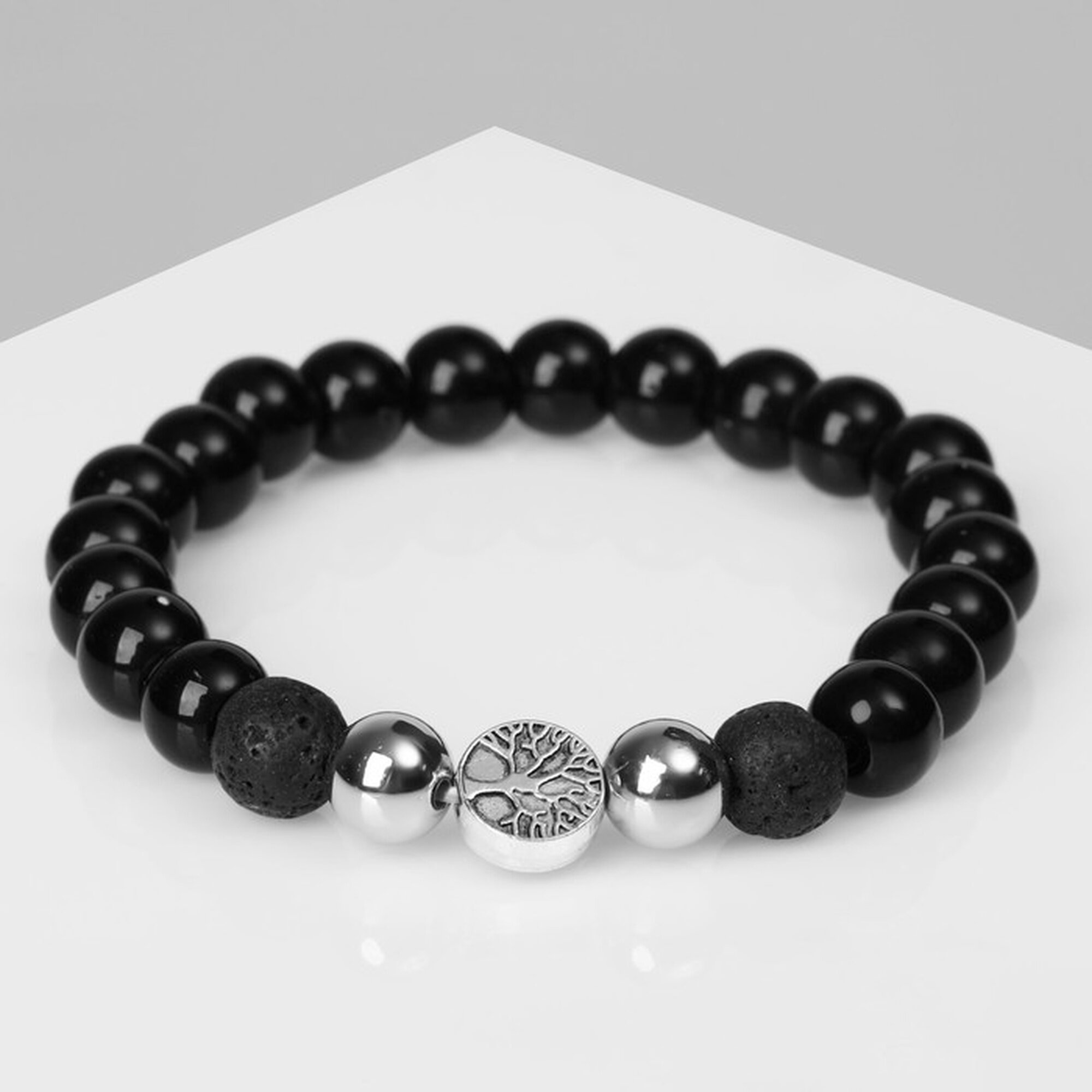 Браслет, искусственный камень