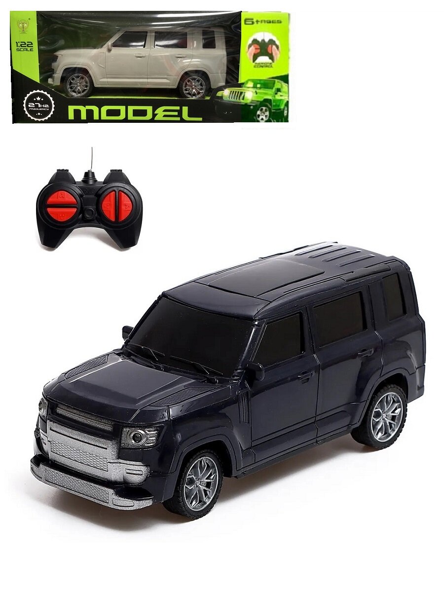 Игрушечная машина джип на пульте управления 19 см, масштаб 1:22, на батарейках