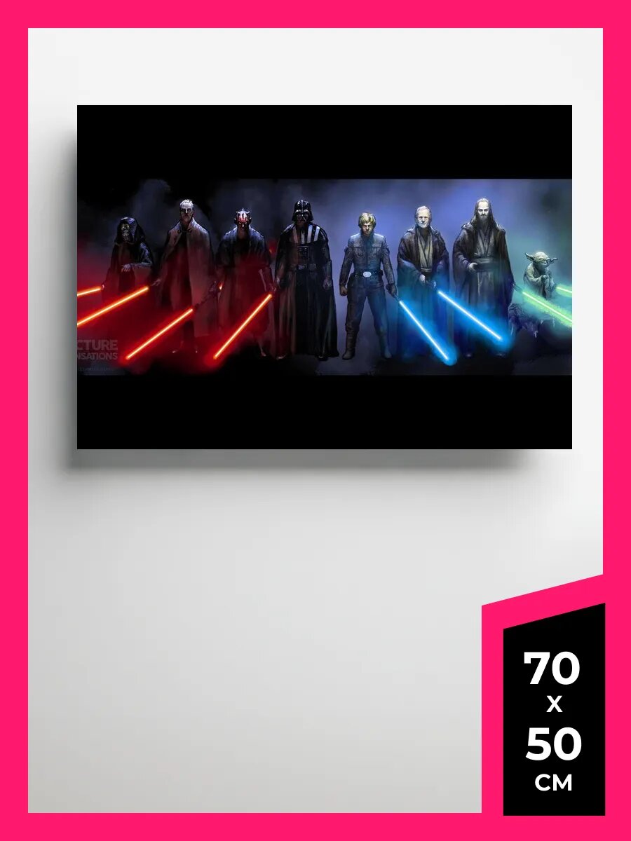 Постеры Звездные войны Star Wars плакаты 11 A5070, матовая фотобумага премиум качества